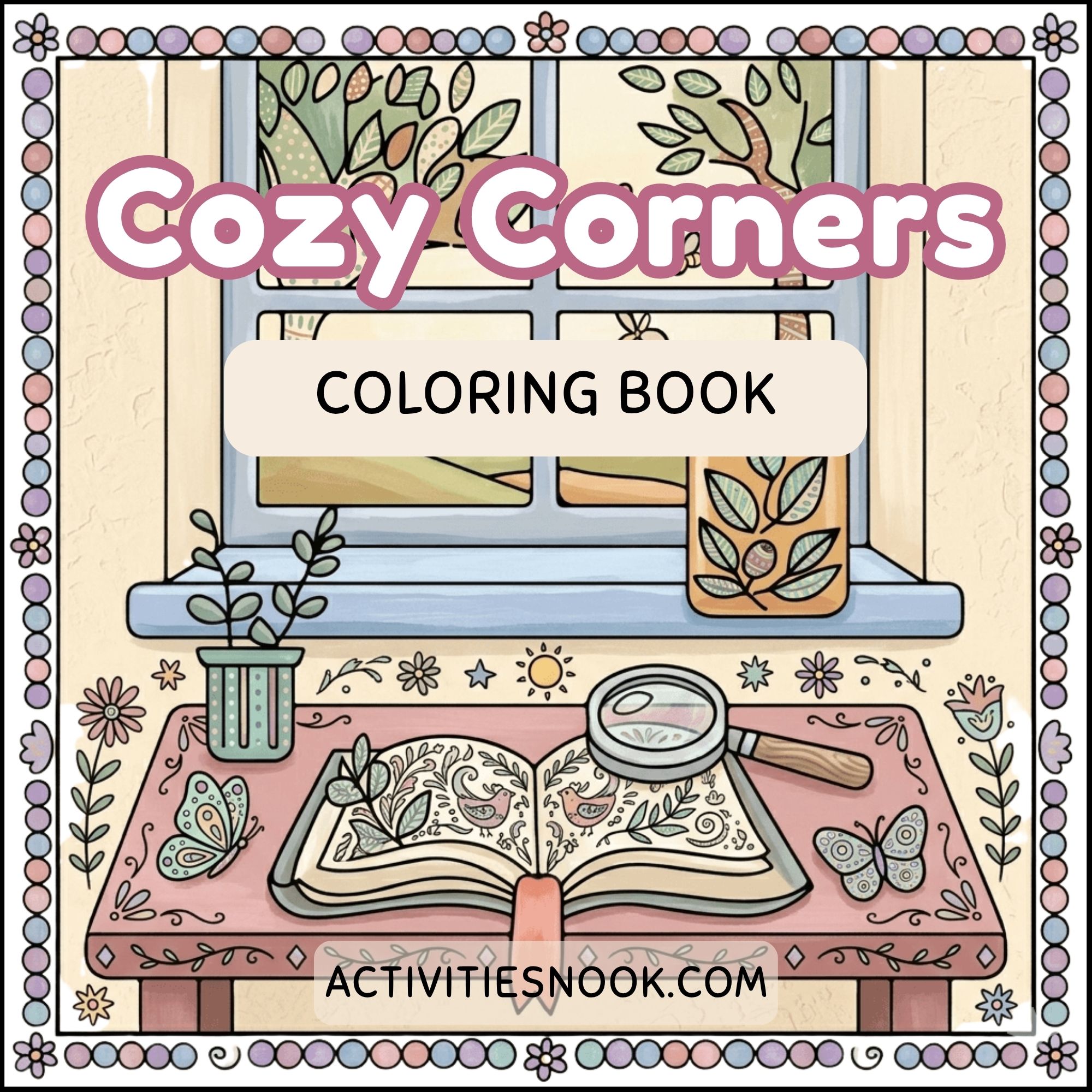Cozy Living Coloring Books: Free Printables - Activities Nook